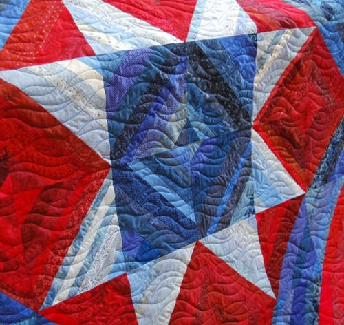 Patriotic String Star – MaryQuilts.com