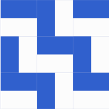 Chevron Rail Fence – MaryQuilts.com