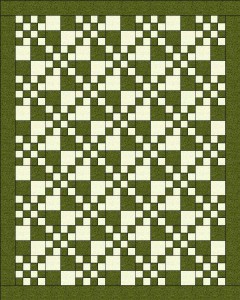 Easy Double 4 Patch – MaryQuilts.com