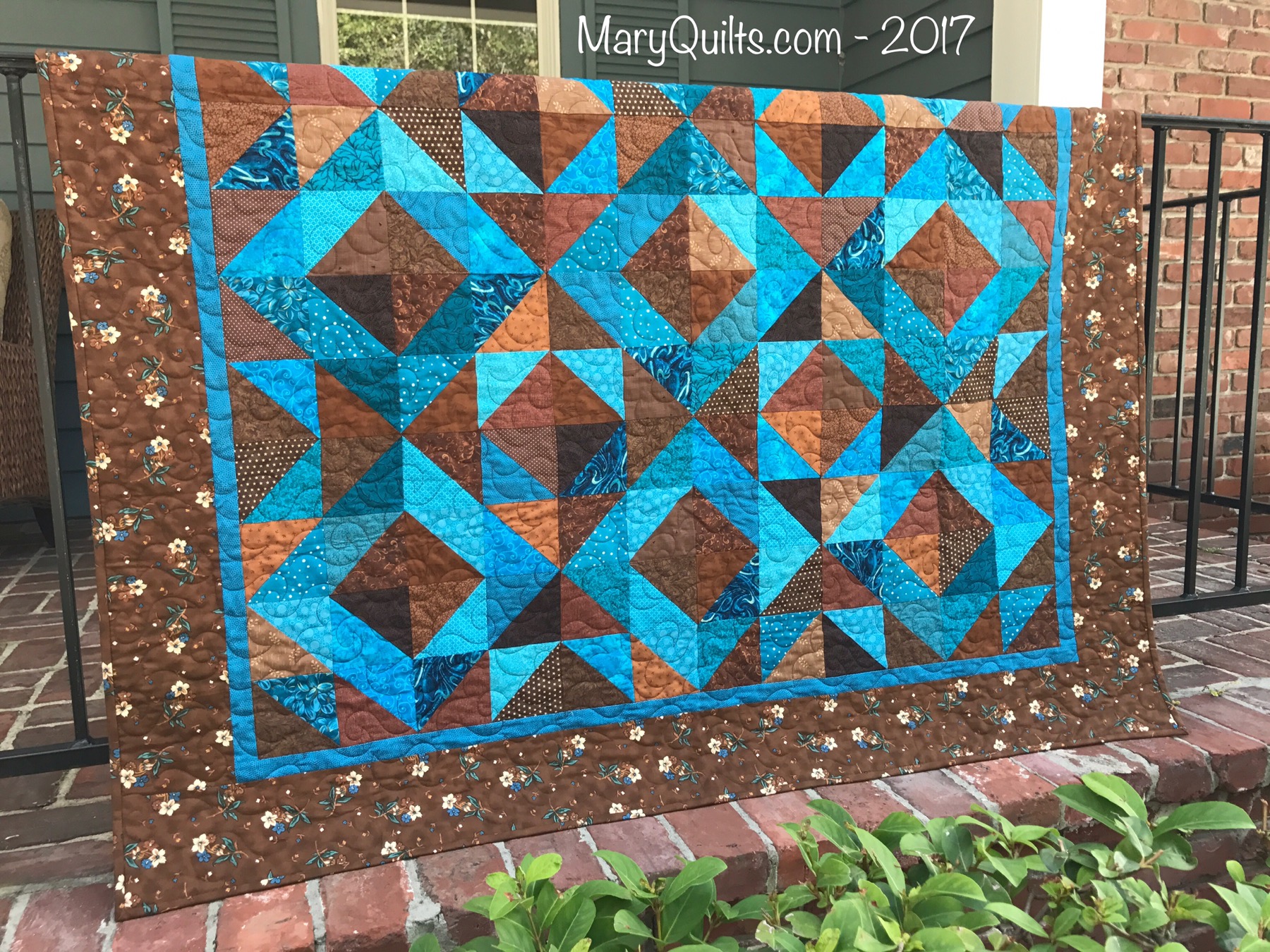 HST’s – Blues & Browns – MaryQuilts.com