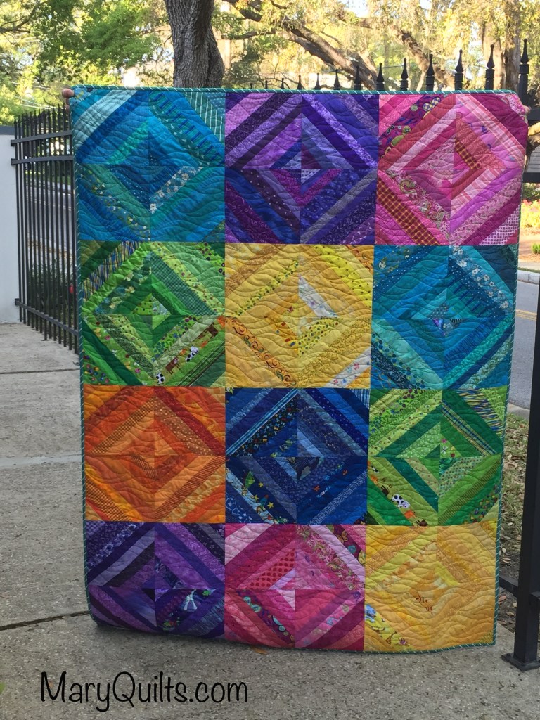 Rainbow HeartStrings – MaryQuilts.com