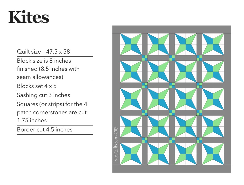 Kite Quilt – MaryQuilts.com