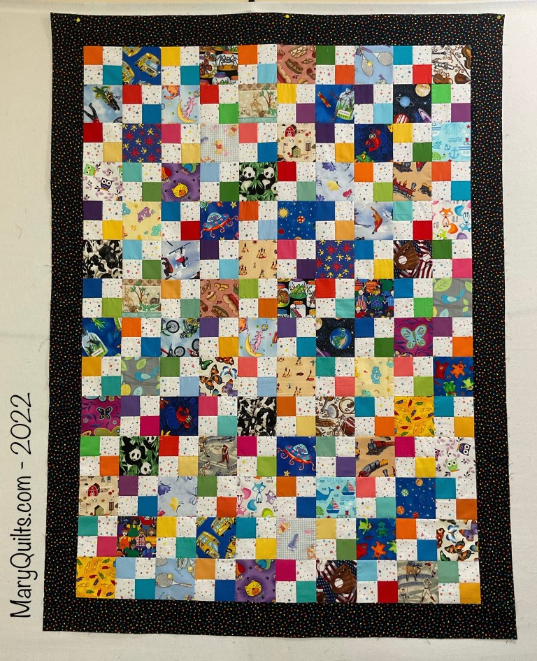I-Spy Double 4 Patch – MaryQuilts.com