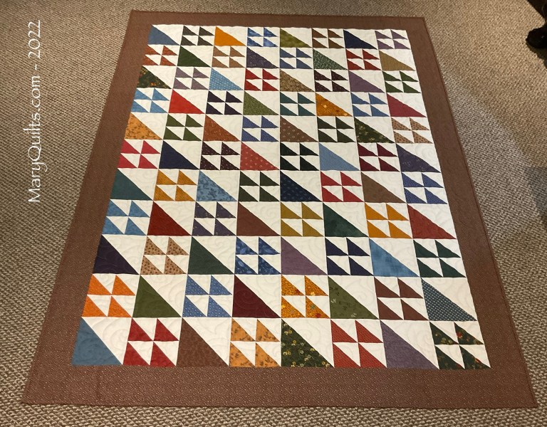 Easy Flock of Geese Quilt – MaryQuilts.com