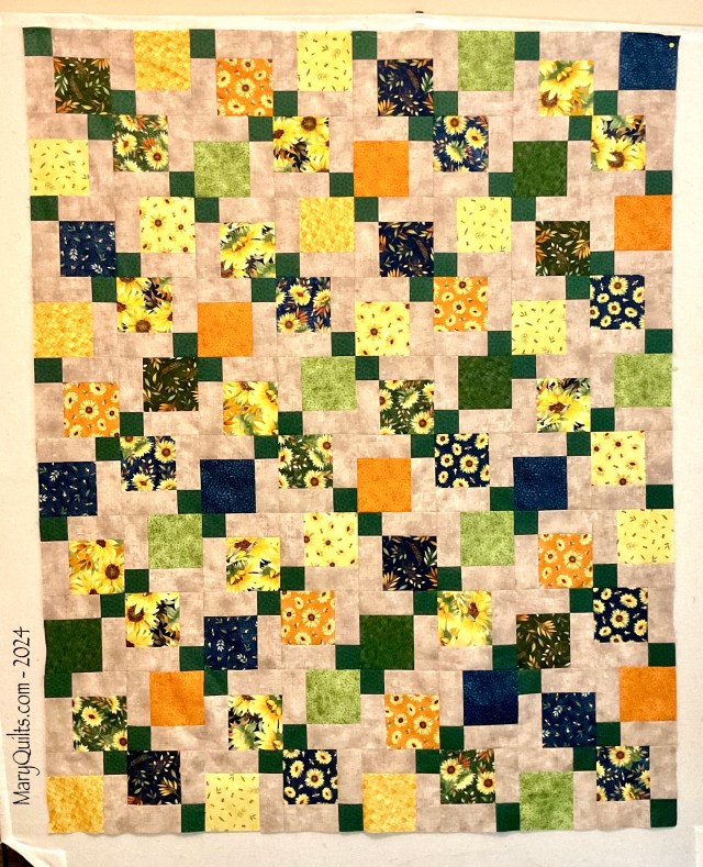 My Disappearing 9 Patch – MaryQuilts.com